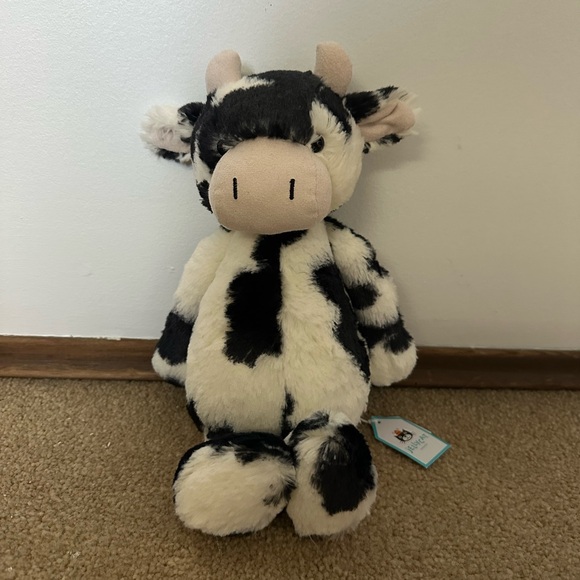 Jellycat | Toys | Medium Bashful Cow Jellycat Bnwt | Poshmark
